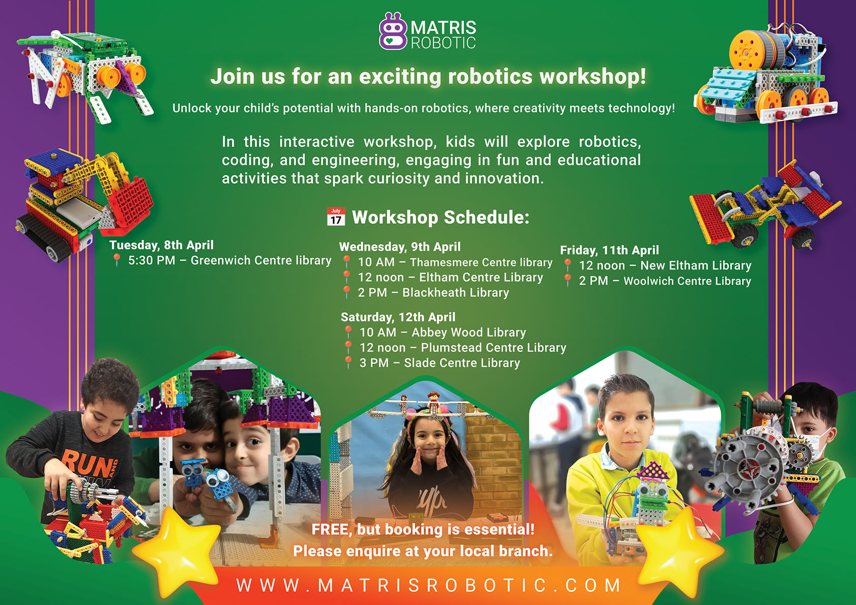 Home - MATRIS ROBOTIC | STEM Academy | Robotics | Electronics | Coding and AI